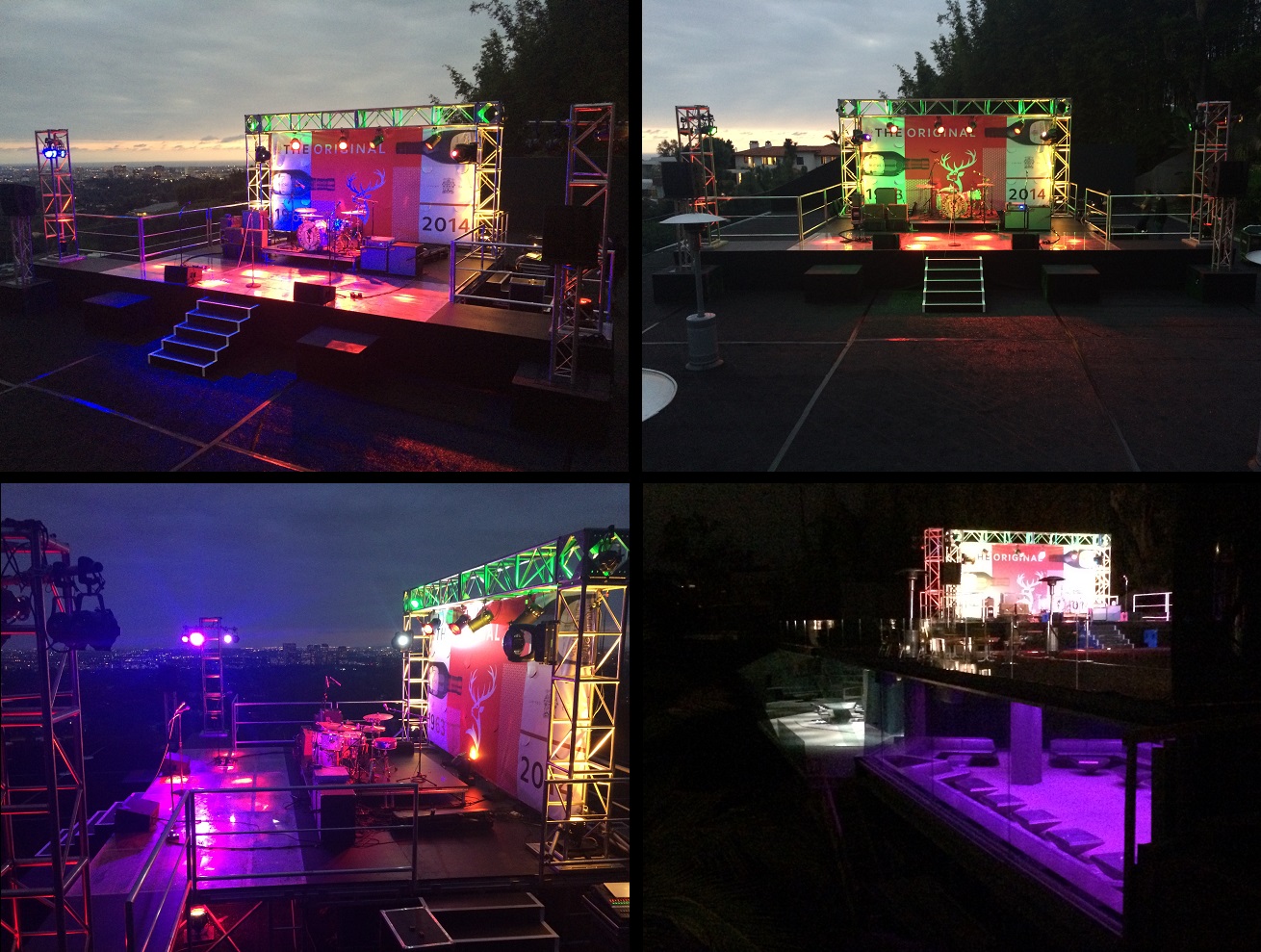 Concert & Sporting Event Stages for rent from Stage CMDR, Inc.